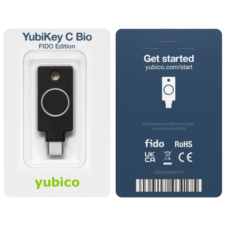 YubiKey C Bio - FIDO Edition - Yubishop | YubiKey Strong Two Factor ...